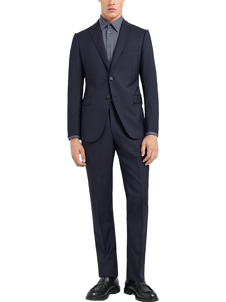 EMPORIO ARMANI EMPORIO ARMANI Slim Fit Tropical Wool Trousers